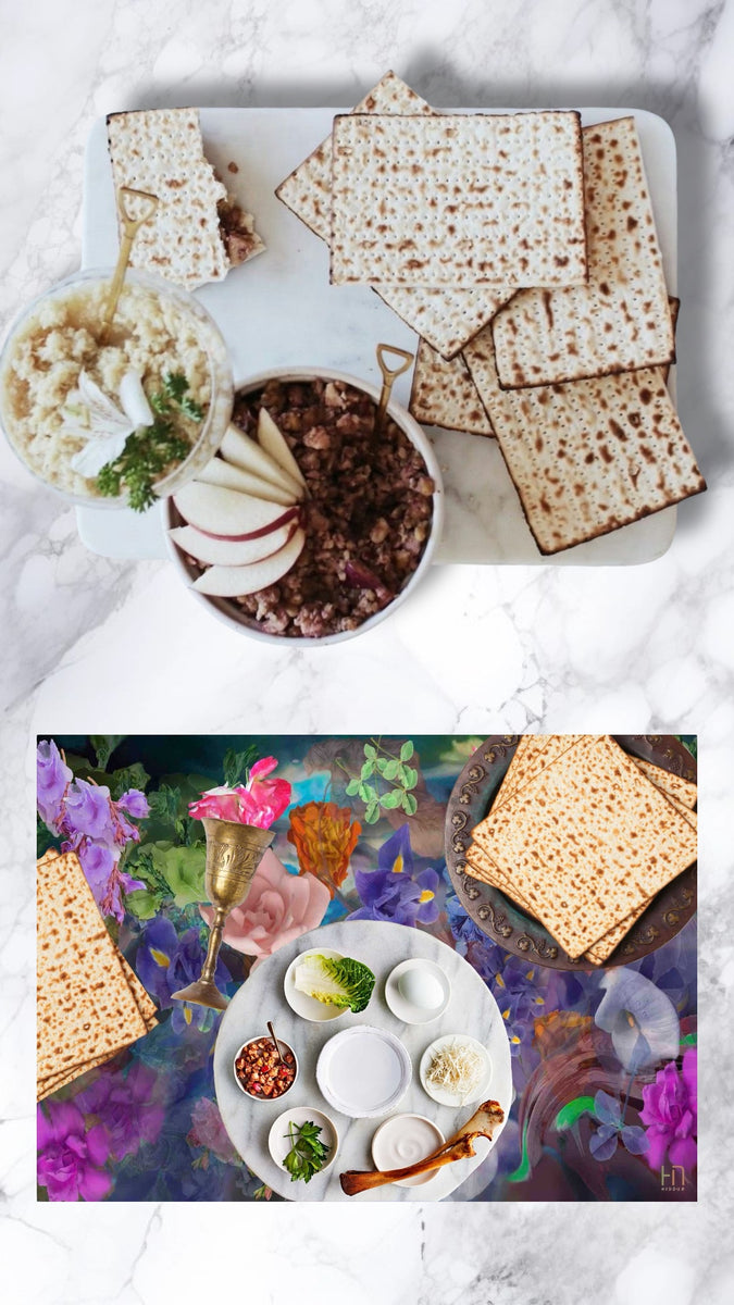 PAPER PLACEMAT - SEDER PLATE – Hiddur